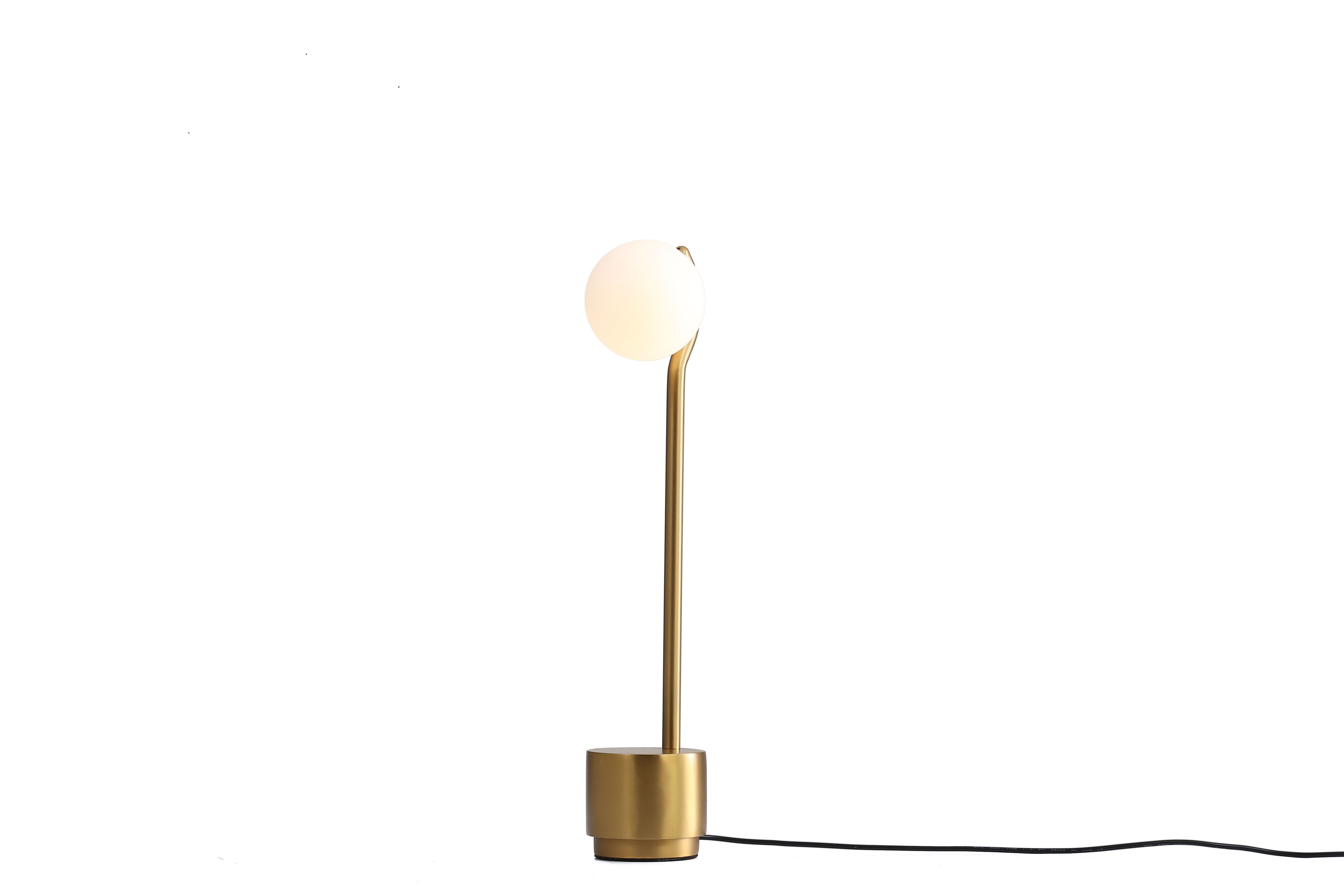 PLUTO Table Lamp in Brass – Mobital Group