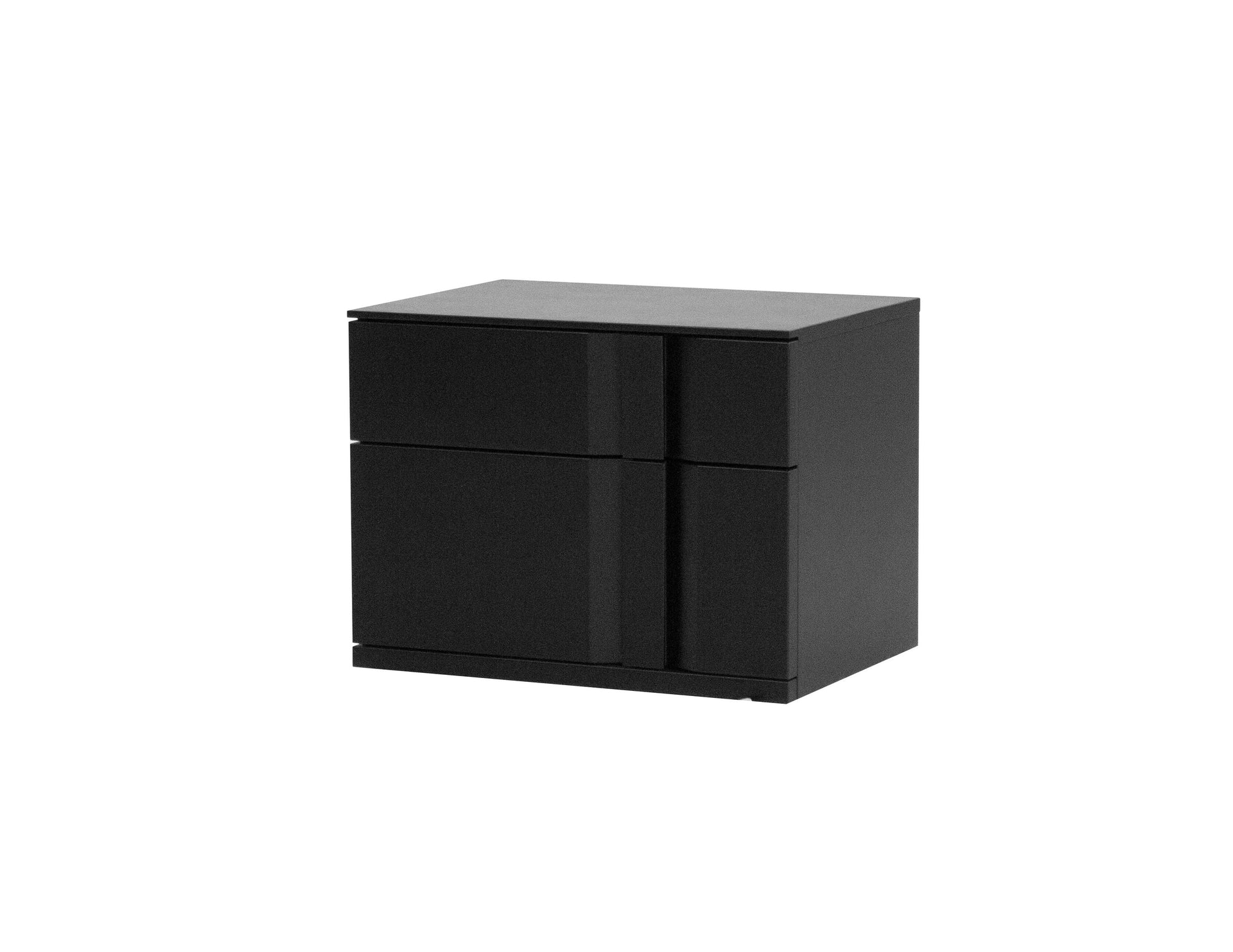 CARBON Night table in Black – Mobital Group